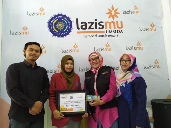 LAZISMU dan HIMA PTI Umsida Jalin Kerjasama kemanusiaan