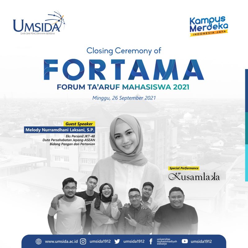 Fortama Umsida Tahun Akademik 2021/2022 Resmi Ditutup