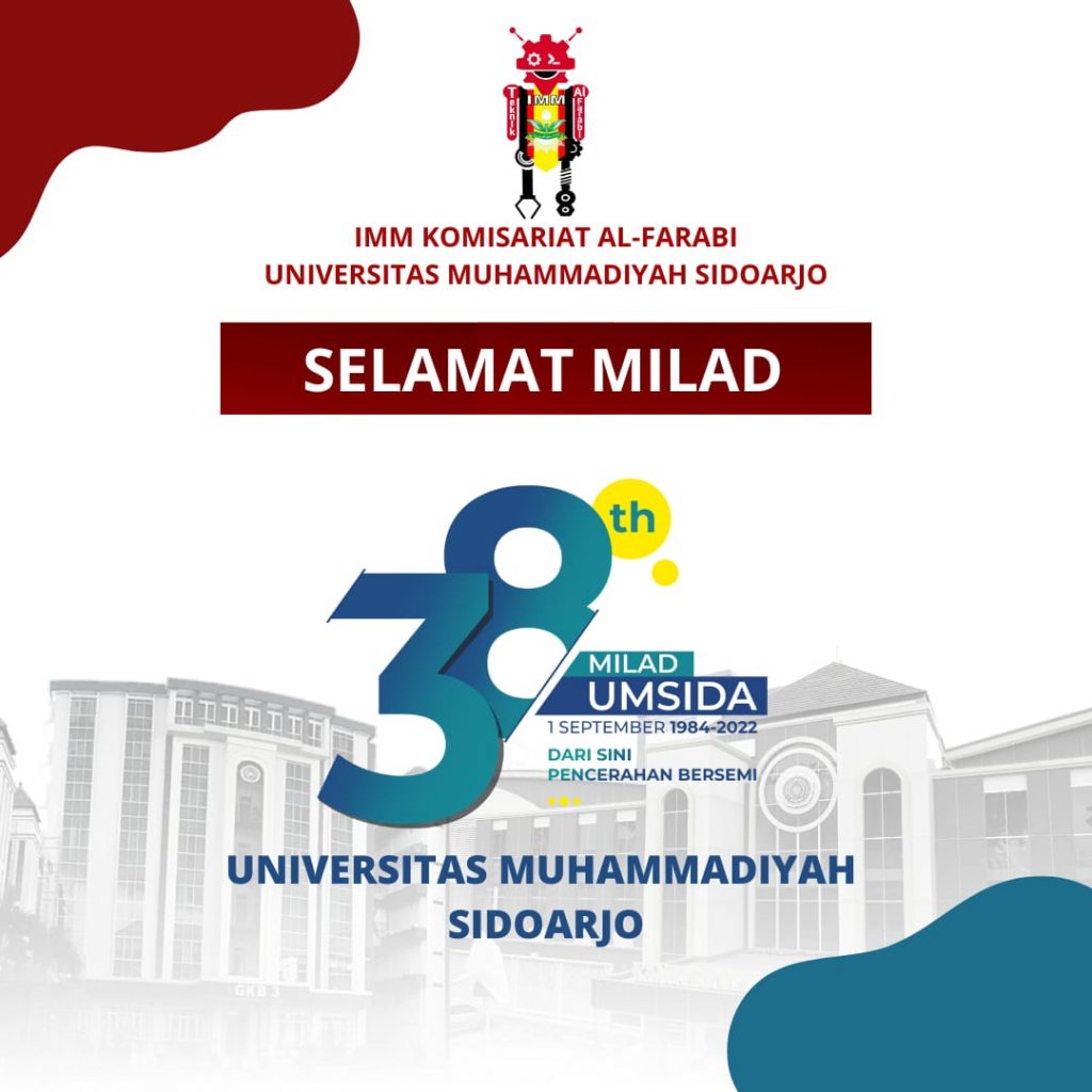 Milad ke-38 Umsida Bertabur Ucapan Selamat