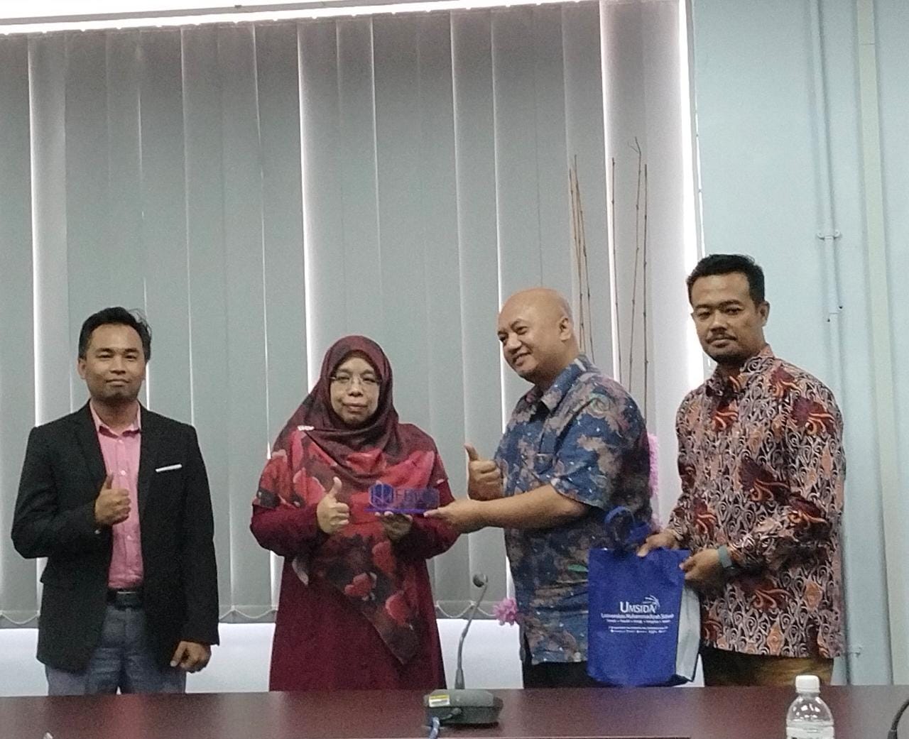 FBHIS Umsida Implementasikan Kerjasama dengan UniSZA