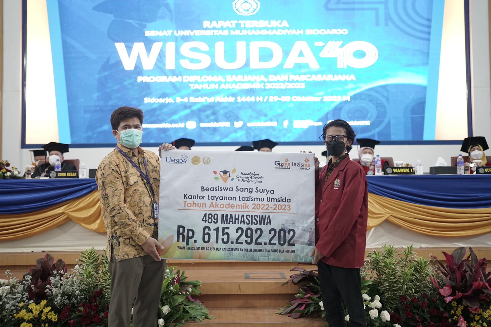 Lazismu Umsida komitmen dukung pendidikan lewat beasiswa