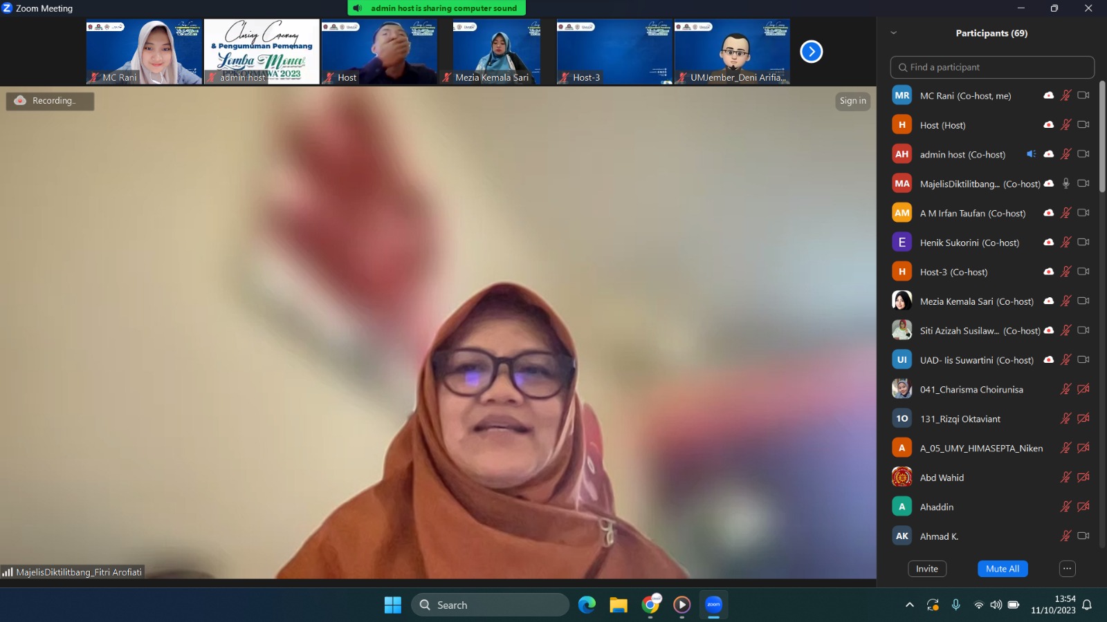 Closing Ceremony Lomba Monev PPK Ormawa PTMA 2023 Closing Ceremony Lomba Monev PPK Ormawa PTMA 2023