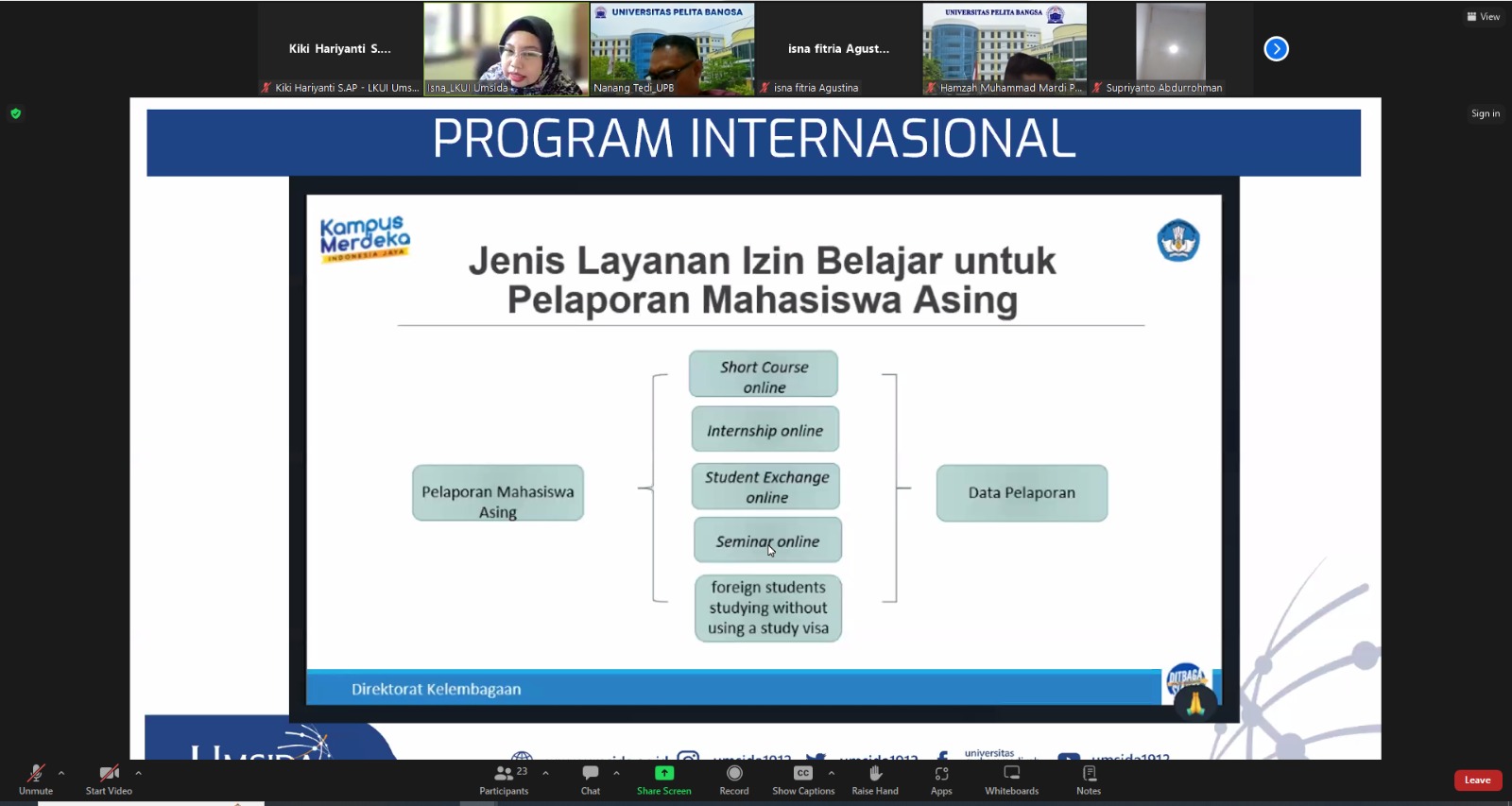 Umsida dan UPB Bahas Internasionalisasi dan Sepakati 3 Dokumen