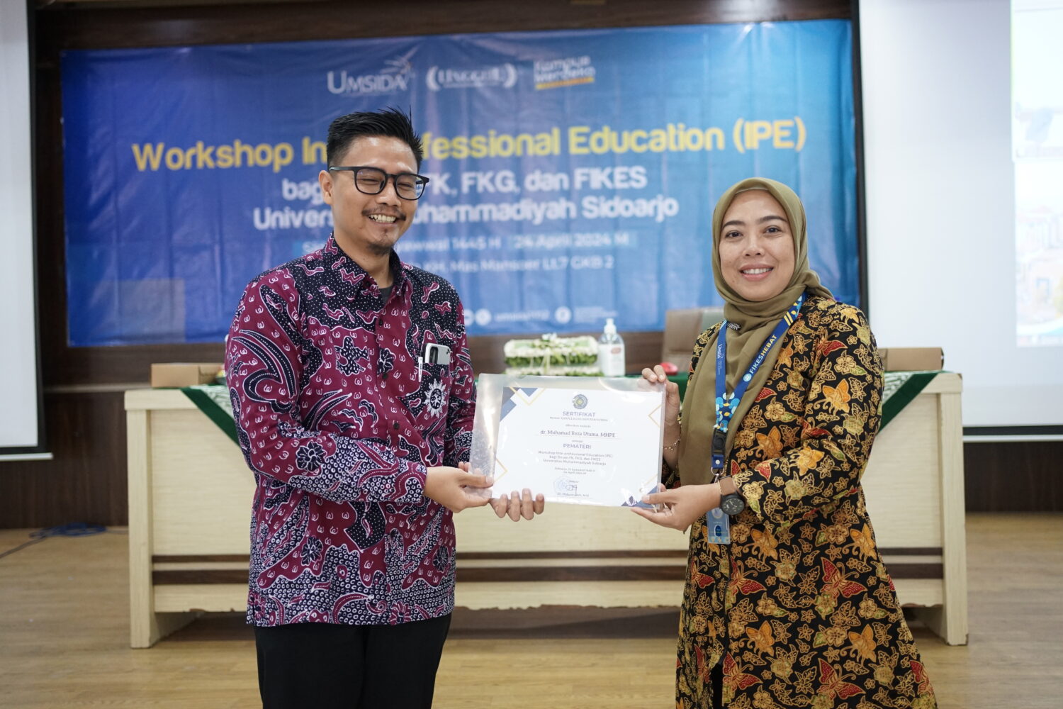 Pentingnya Kolaborasi, Umsida Gelar Workshop IPE