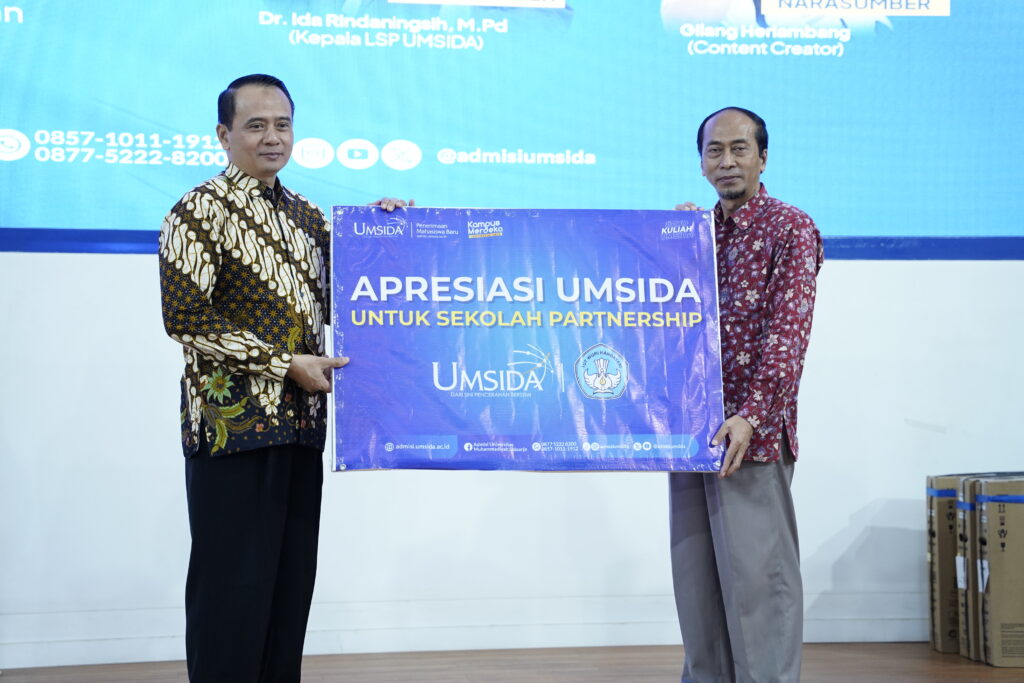 Kick Off Penerimaan Mahasiswa Baru Umsida 2025/2026 dan Apresiasi Sekolah Partnership