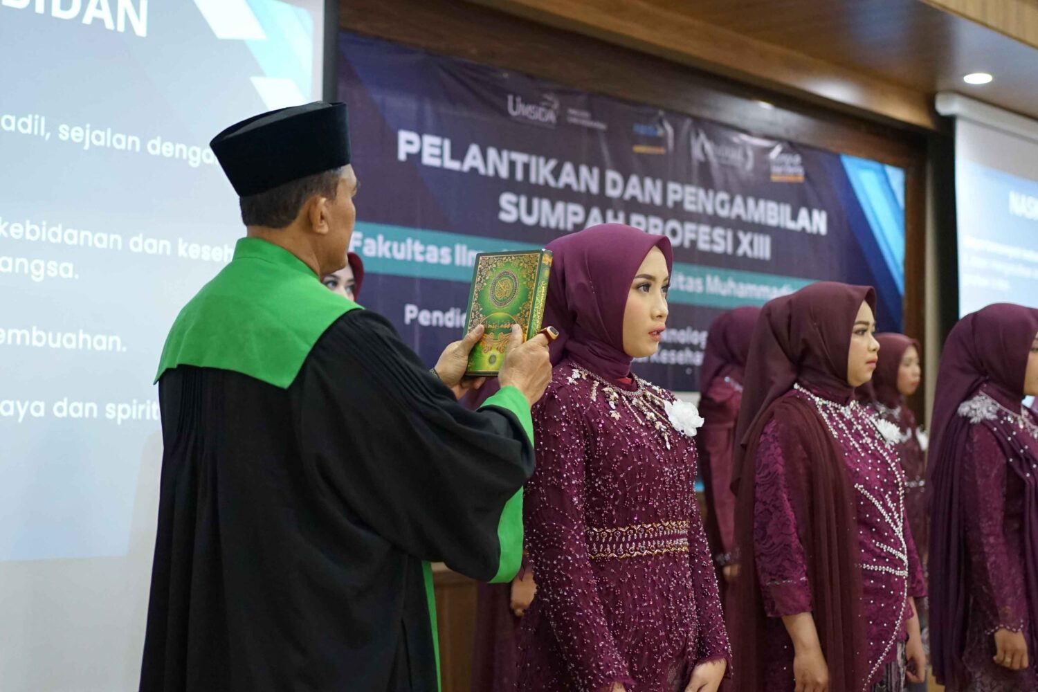 72 Lulusan pada Sumpah Profesi ke XIII, Dekan Fikes Jabarkan Proyeksi Fakultas
