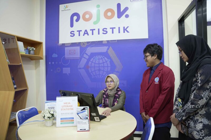 Pojok Statistik Umsida Jadi Layanan Kinerja Tinggi 2024 dengan Skor 2 ...