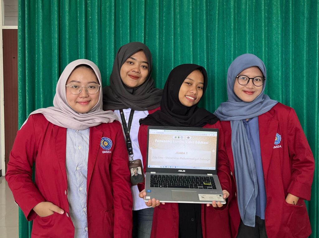 Mahasiswa Fikes Umsida Borong 3 Penghargaan Sekaligus di Midwifery Student Competition 2025