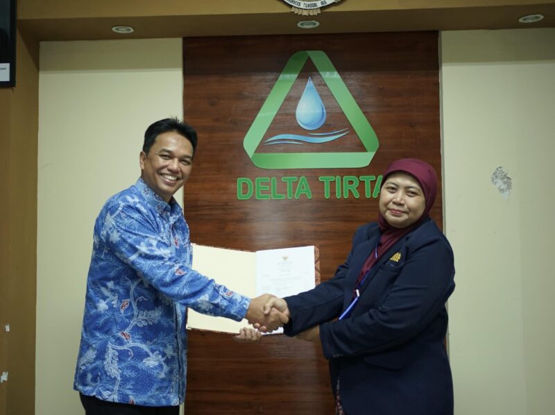 Perumda Delta Tirta Sidoarjo Kini Miliki Sertifikat Halal, Didampingi Oleh Halal Center Umsida