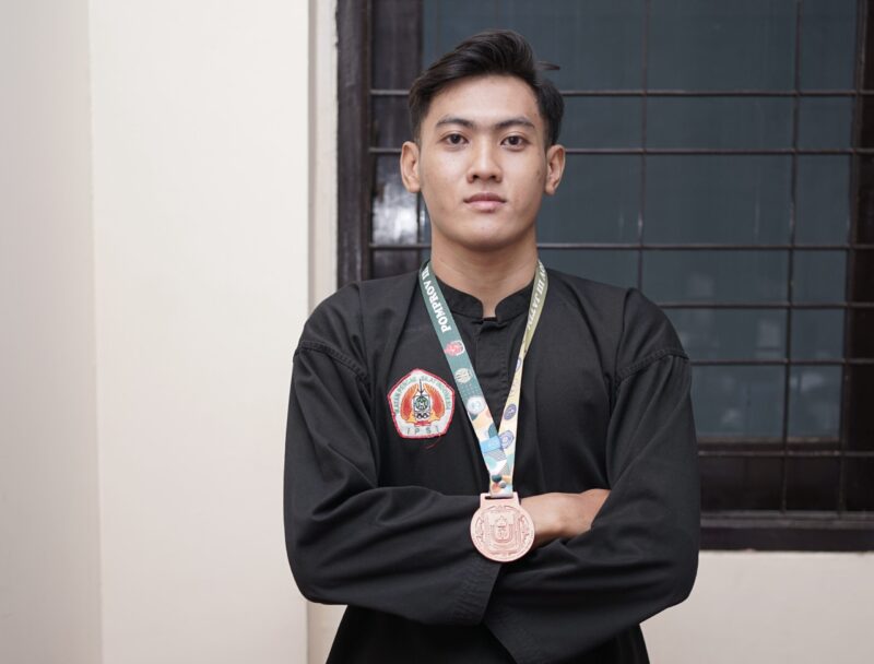 Mahasiswa Umsida Raih Perunggu di Pomprov III Jatim, Dislokasi Tangan Kanan Jadi Motivasi